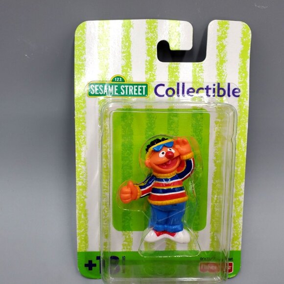 Fisher-Price | Toys | Sesame Street Ernie Pvc Figure Visor Waving ...